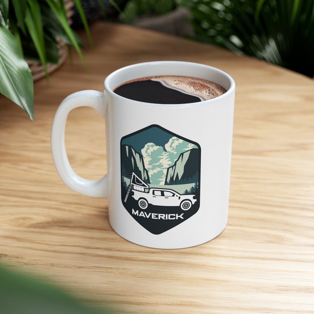 Maverick Overlander Mug: Adventure Vehicle Ceramic Coffee Cup - Etsy