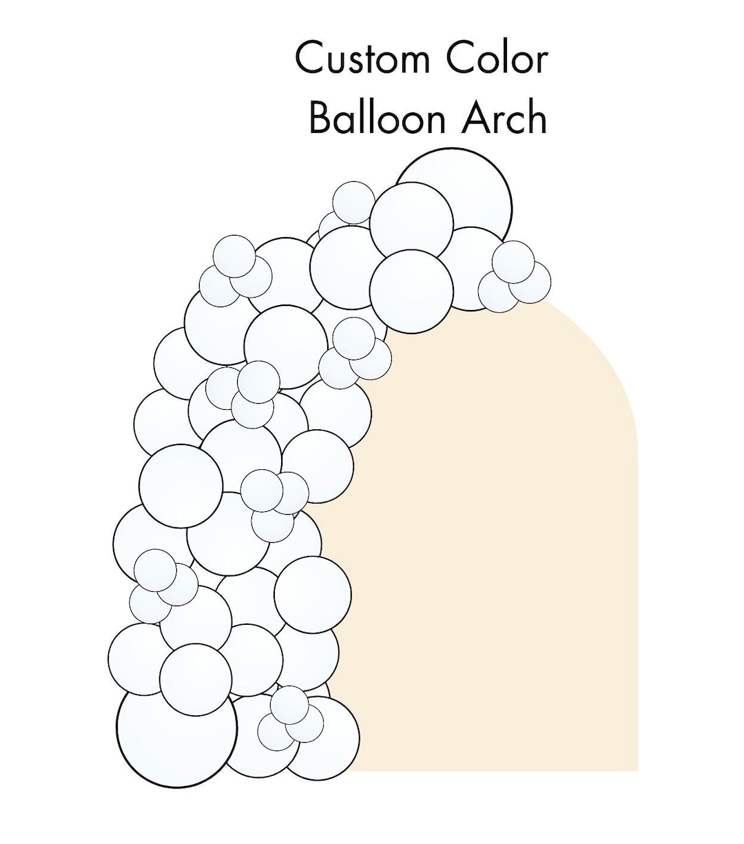 DIY Balloon Arch Kit - Design Your Own DIY Balloon Arch Kit- Customize ...
