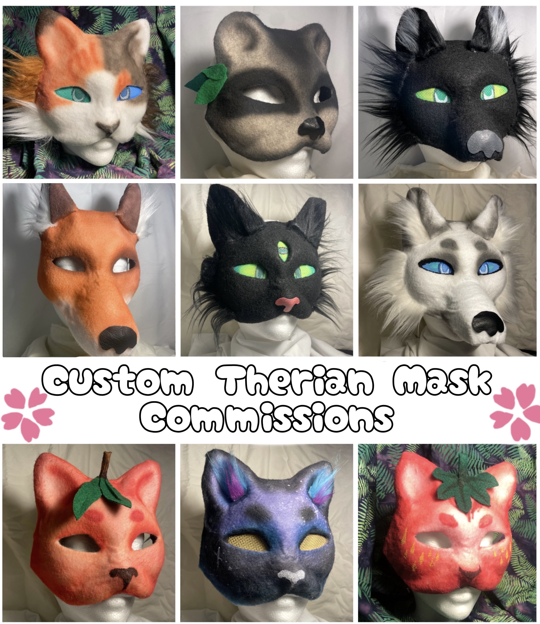 CUSTOM Therian Mask Commissions DM ME for a Price Estimate - Etsy
