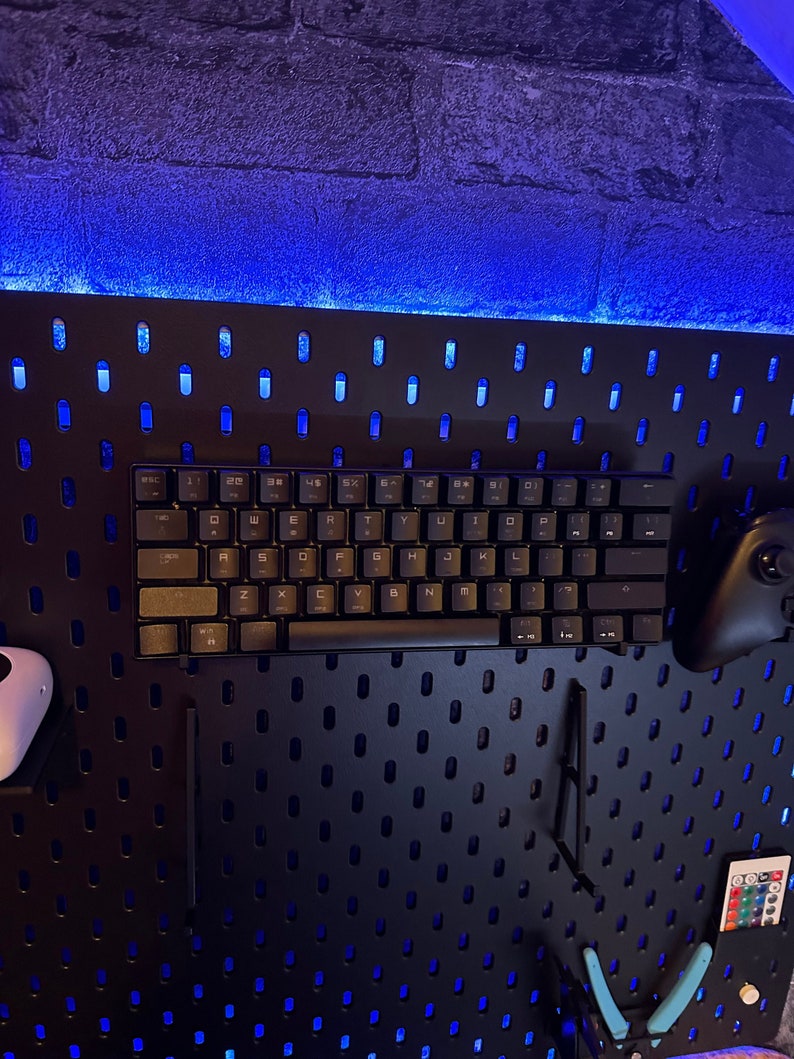 Skadis Keyboard Holder Small and Large 3D Printed - Etsy