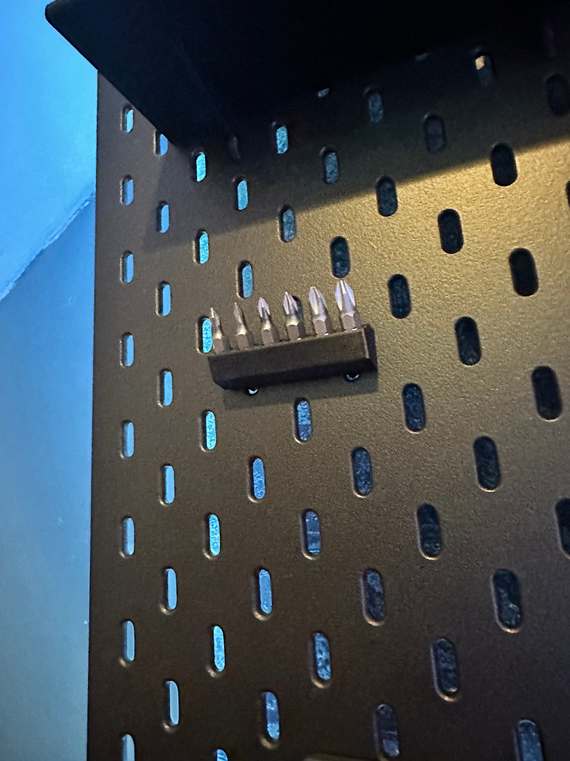 Skadis Drill Bit Holder 3D Printed - Etsy