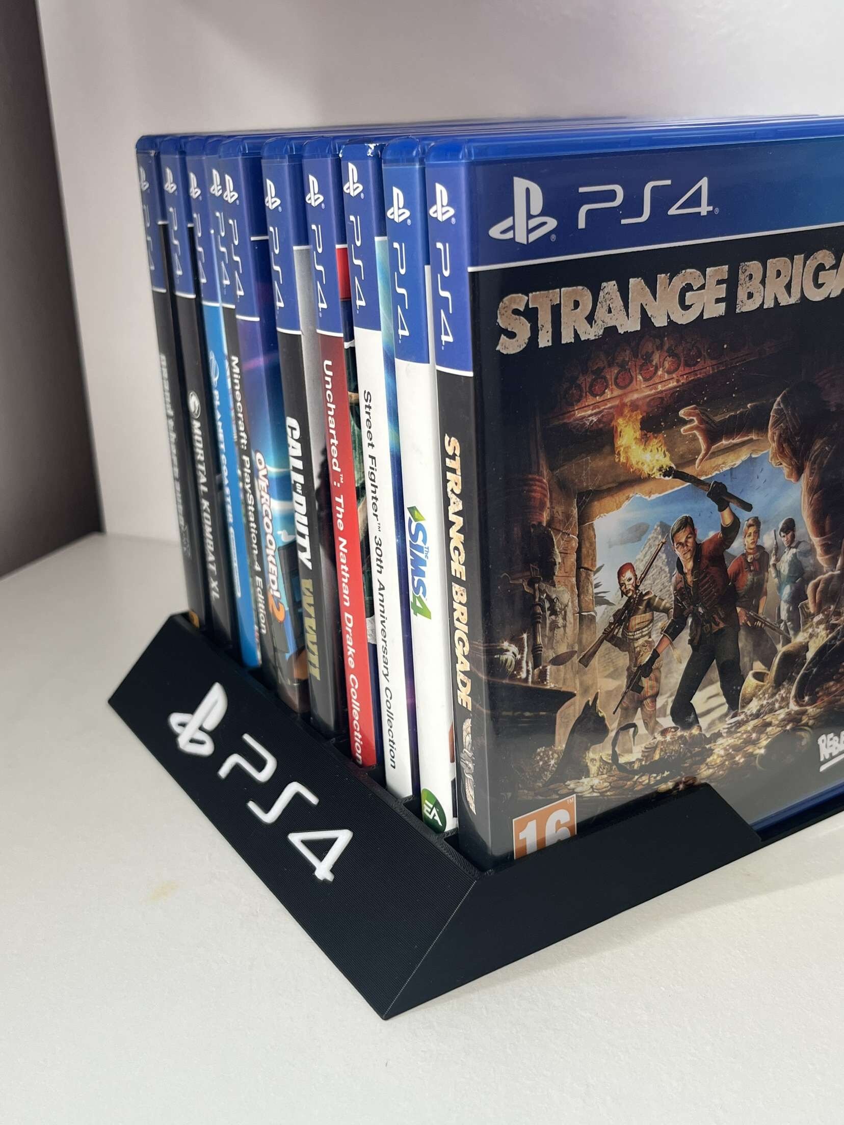Playstation Game Case Stand 3D Printed - Etsy