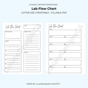 Science Lab Flow Chart, School Flow Chart, Biology/nursing/kinesiology ...