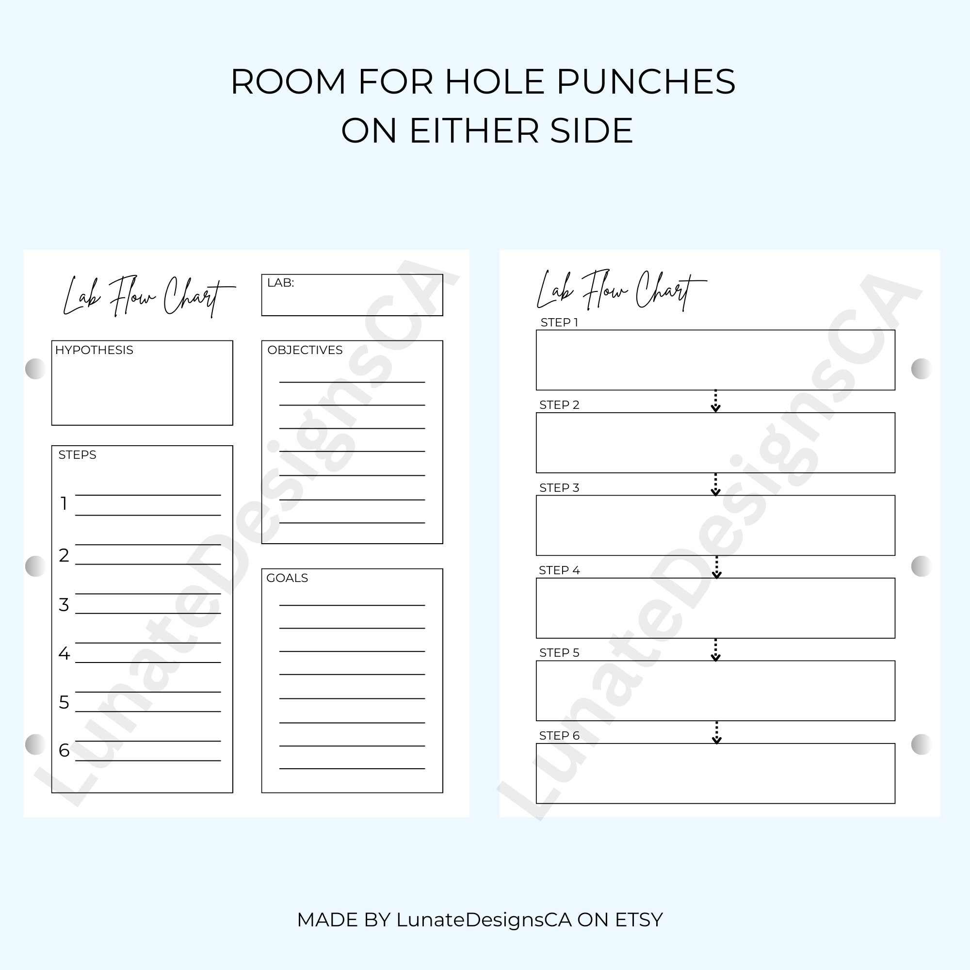 Science Lab Flow Chart, School Flow Chart, Biology/nursing/kinesiology ...
