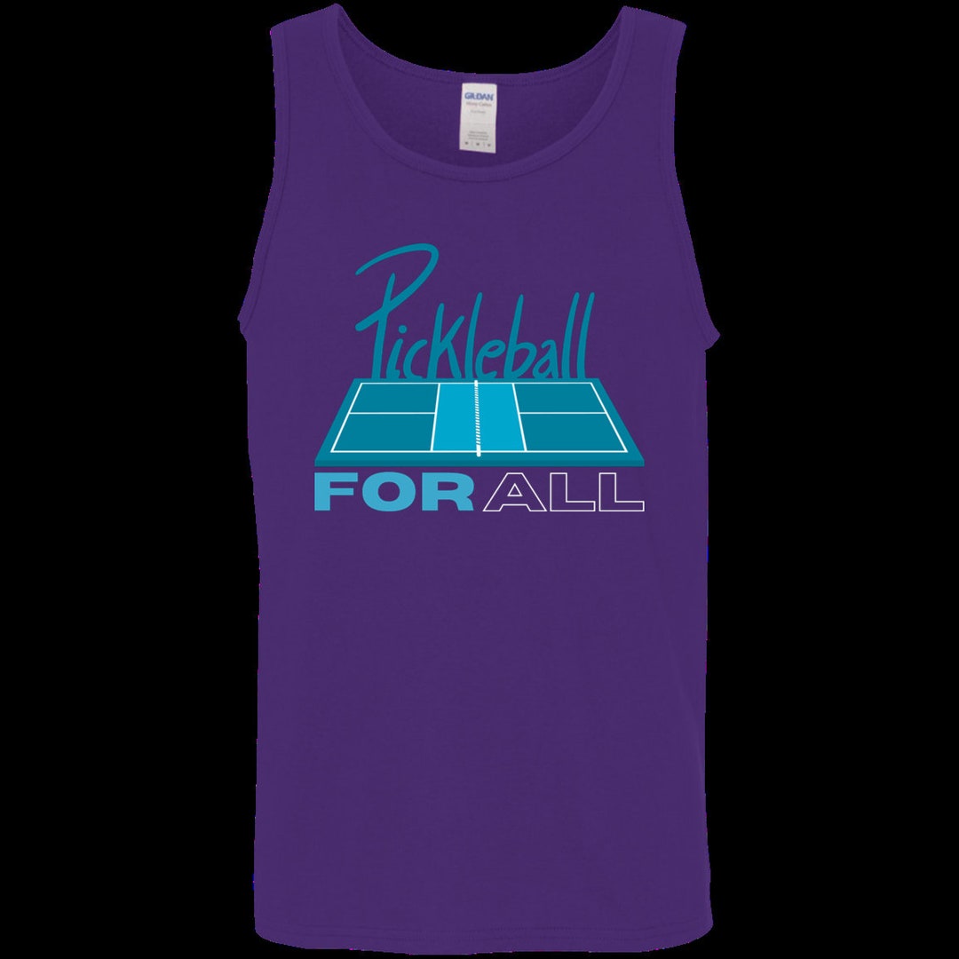 Pickleball for All G520 Cotton Tank Top 5.3 Oz. - Etsy