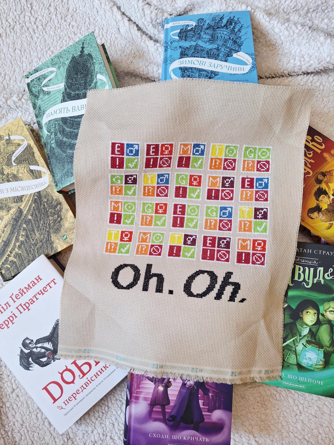 AO3 Symbols Cross Stitch Pattern - Archive of Our Own Inspired Fanfic ...