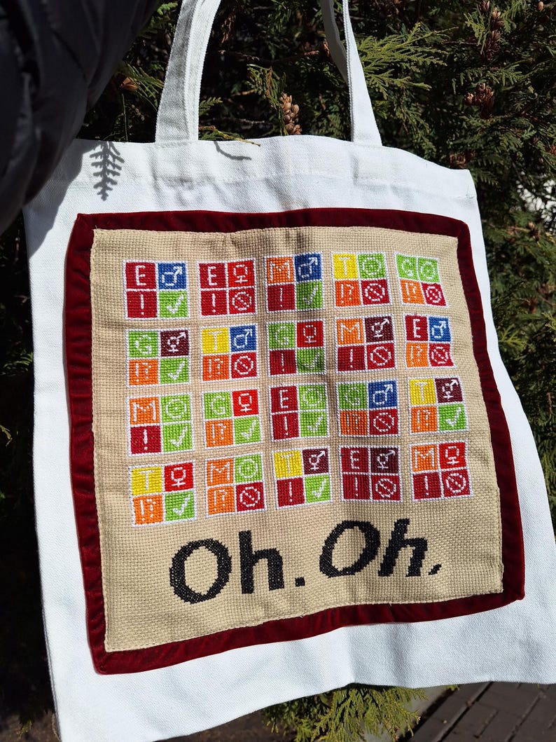 AO3 Symbols Cross Stitch Pattern - Archive of Our Own Inspired Fanfic ...