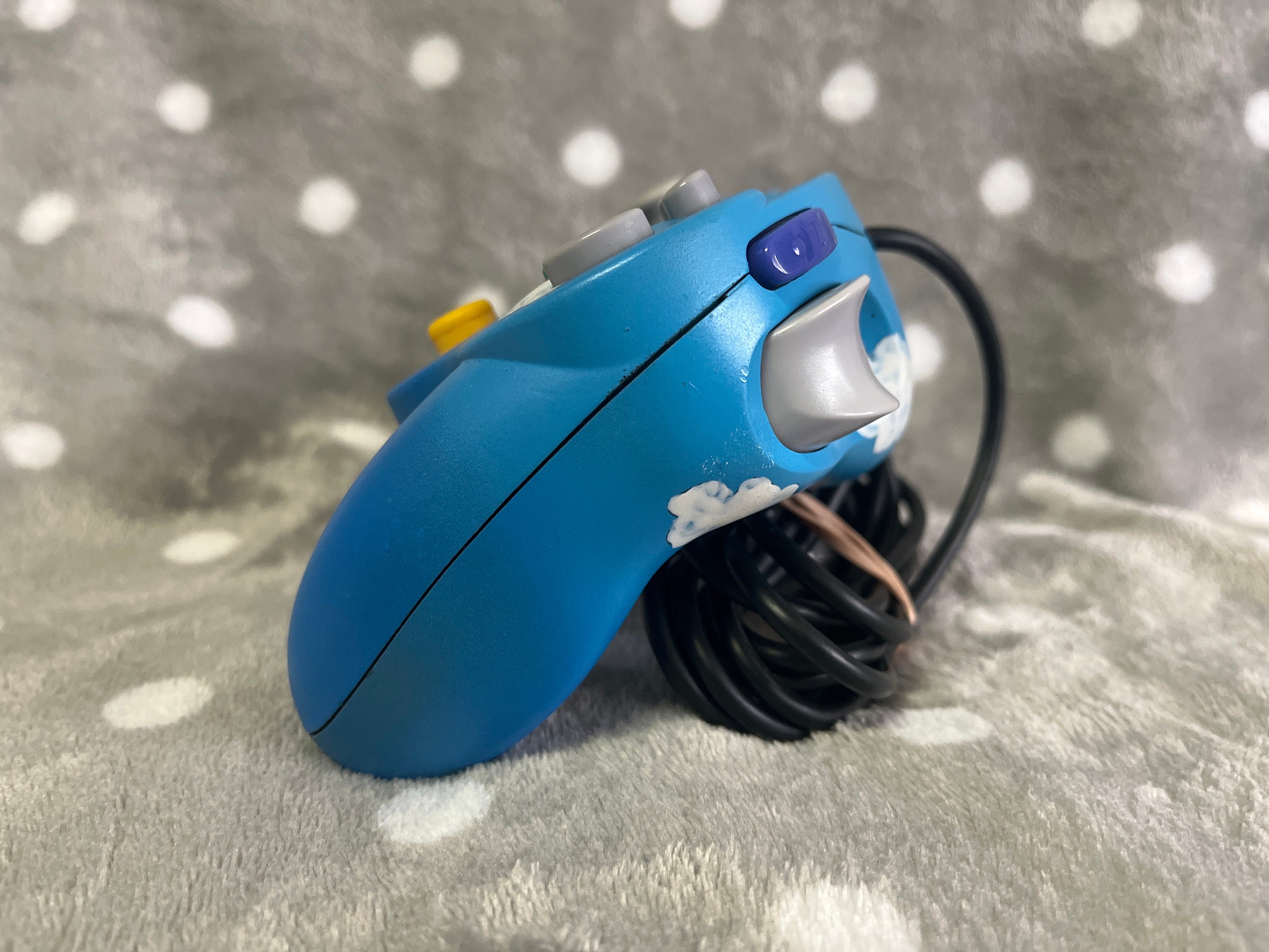 Custom Painted Sky Themed OEM Gamecube Controller - Etsy