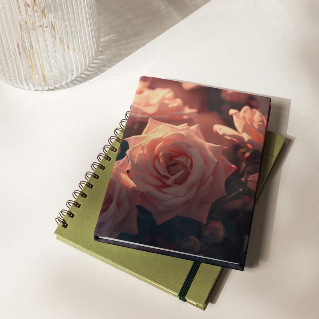 Matte Rose Notebook - Etsy