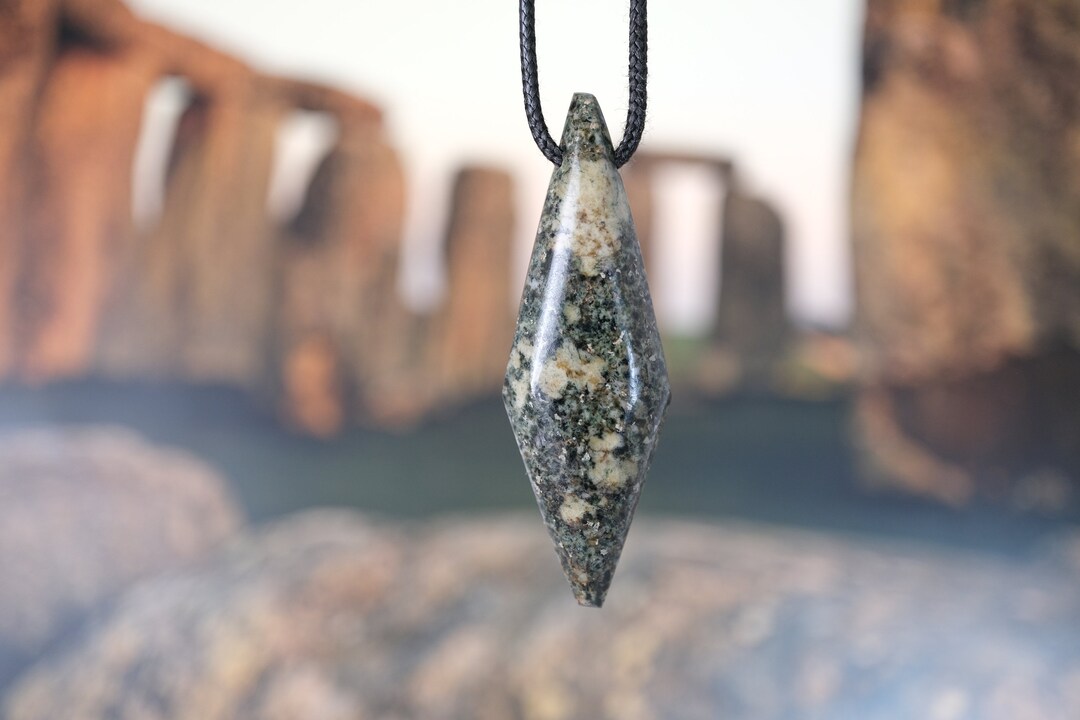Preseli Bluestone stonehenge Pendant Necklace - Etsy