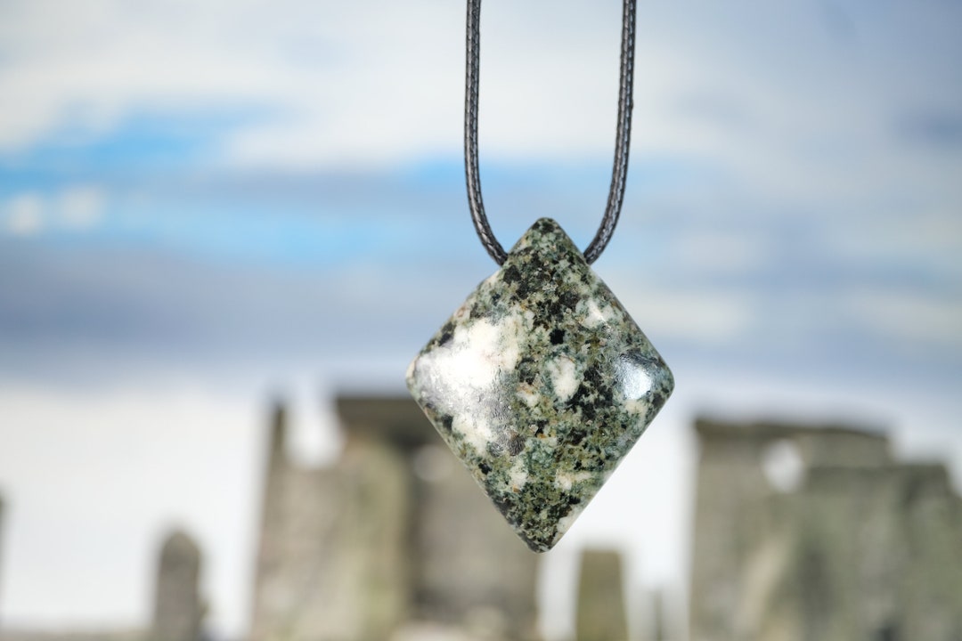Preseli Bluestone stonehenge Pendant Necklace - Etsy