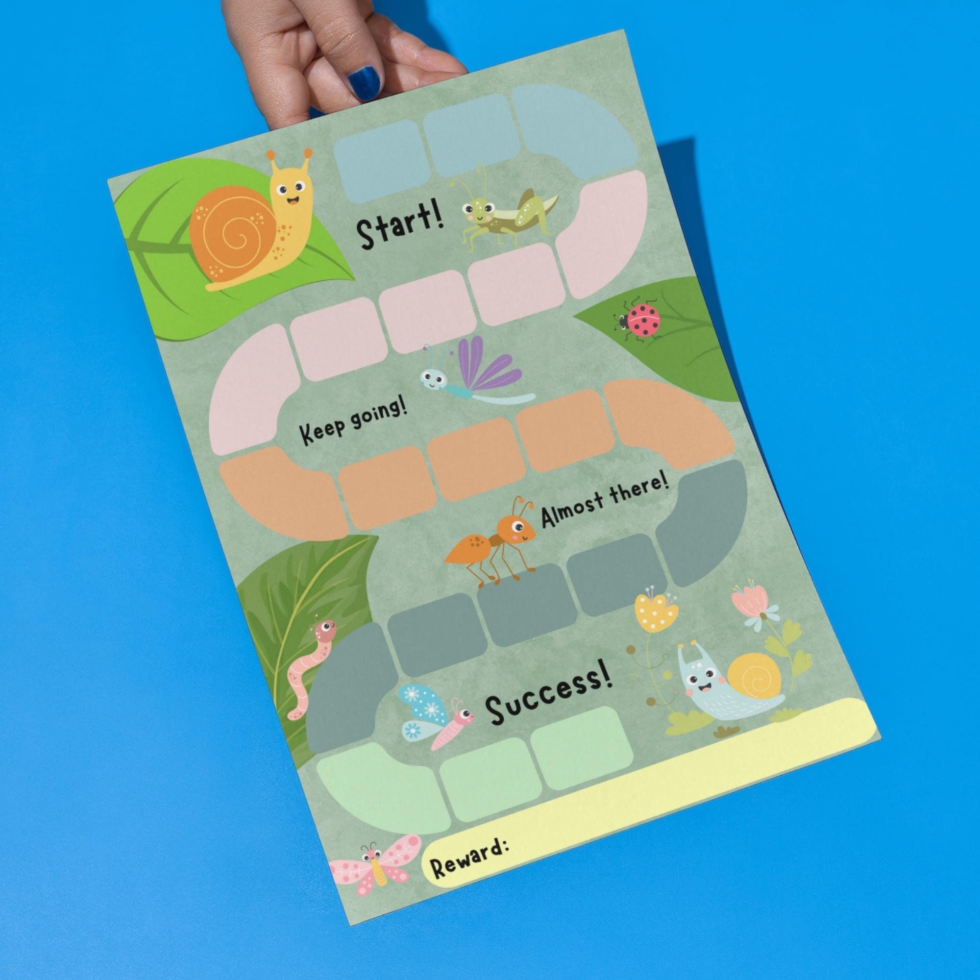 Insects Reward Chart for Kids With Printable Achievement Award and Idea ...