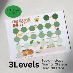 Insect Reward Chart for Kids With Printable Achievement Award and Idea ...