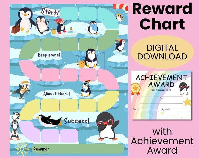 Space Reward Chart for Kids With Printable Achievement Award and Idea ...