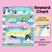 Penguin Reward Chart for Kids With Printable Achievement Award and Idea ...