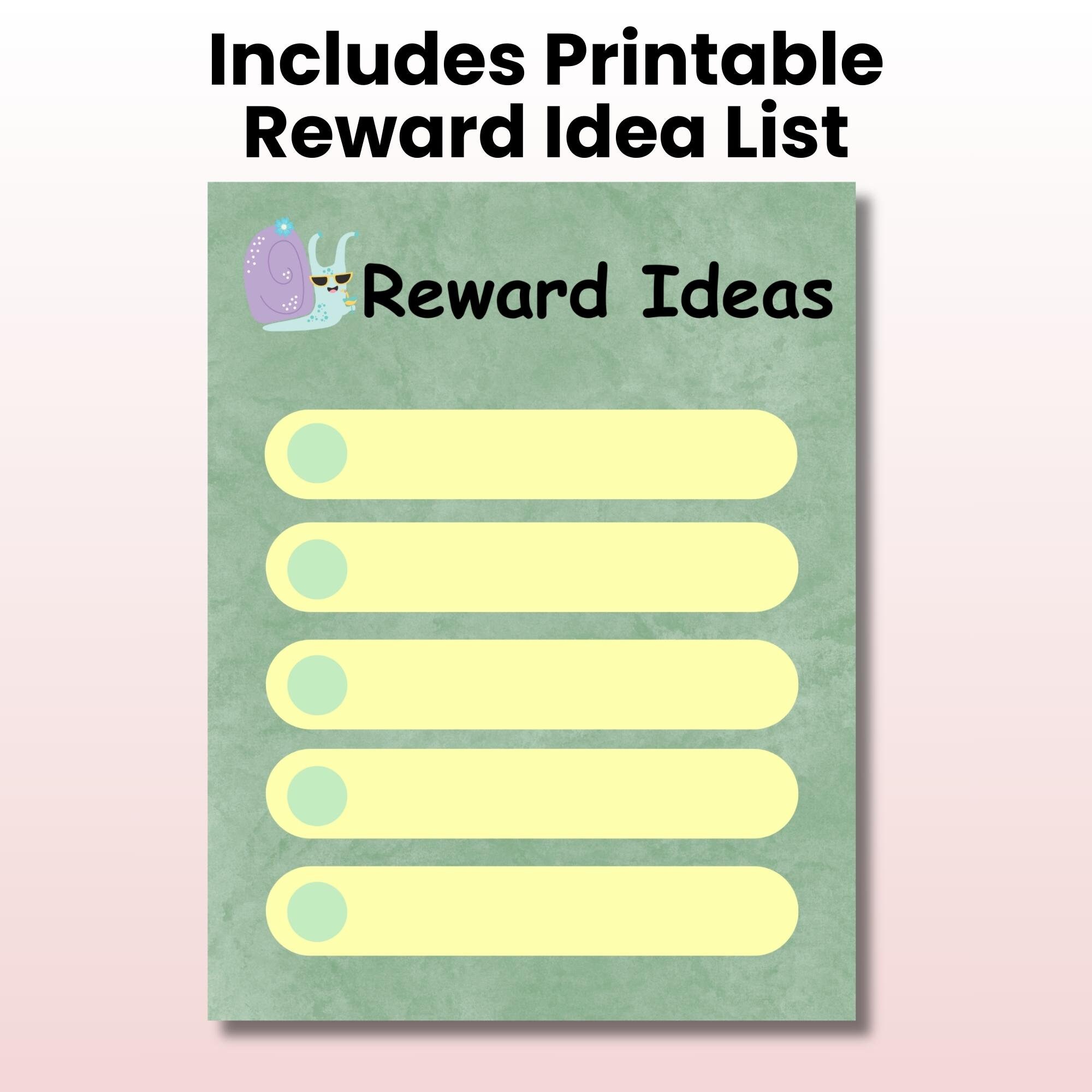 Insects Reward Chart for Kids With Printable Achievement Award and Idea ...