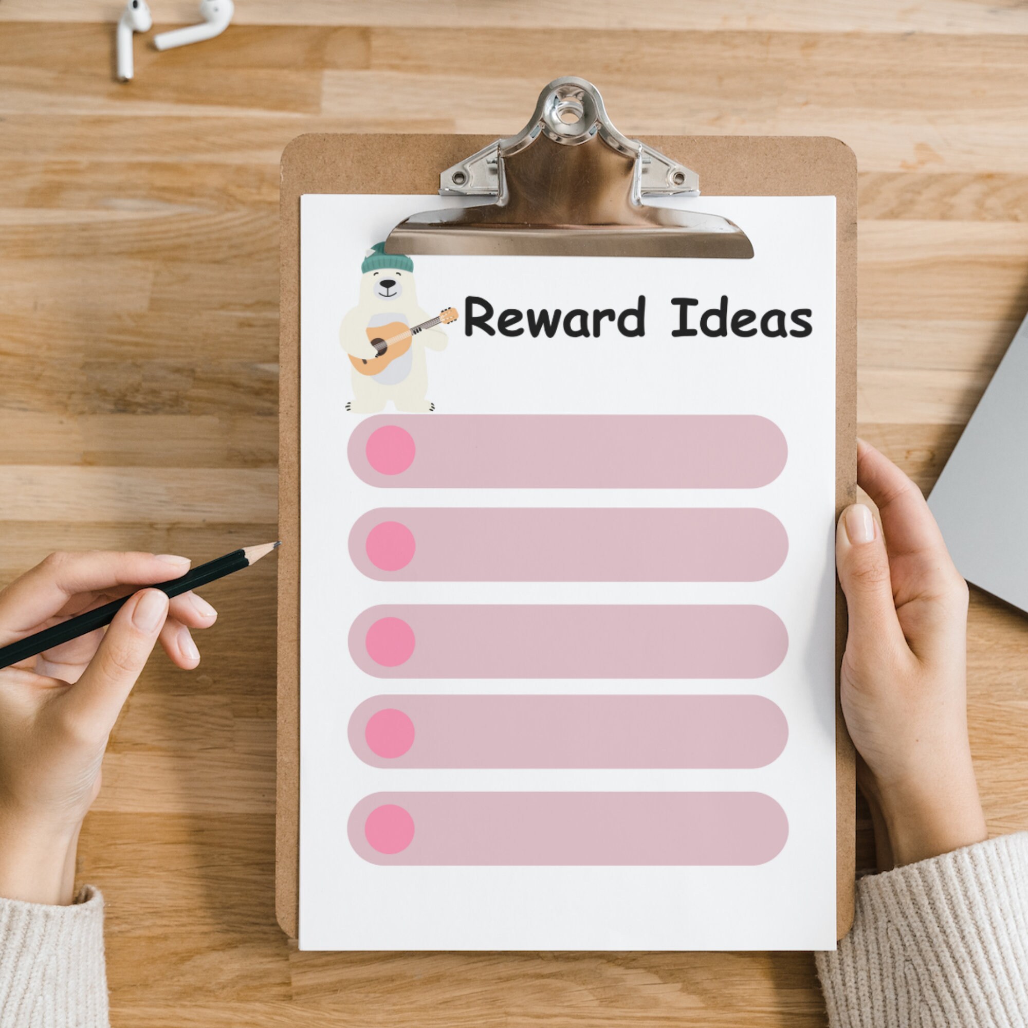 Penguin Reward Chart for Kids With Printable Achievement Award and Idea ...