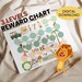 Jungle Animal Reward Chart for Kids With Printable Achievement - Etsy