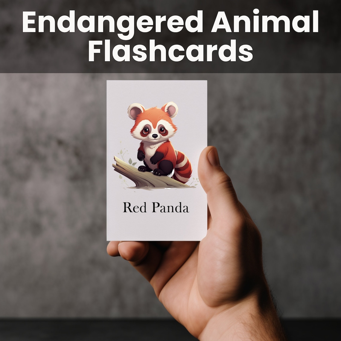 Endangered Printable Flash Cards Learning Tool for Education About Fun ...