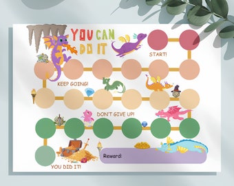 Insect Reward Chart for Kids With Printable Achievement Award and Idea ...