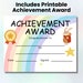 Bear Reward Chart for Kids With Printable Achievement Award and Idea ...