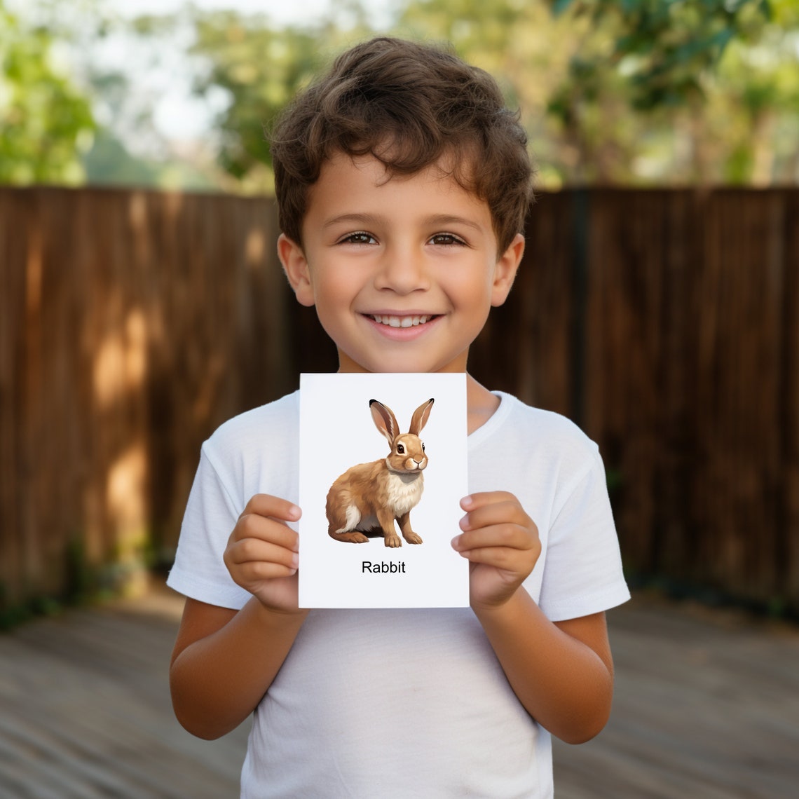 Farm Animal Digital Printable Flash Cards Learning Tool for - Etsy