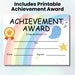 Bird Reward Chart for Kids With Printable Achievement Award and Idea ...