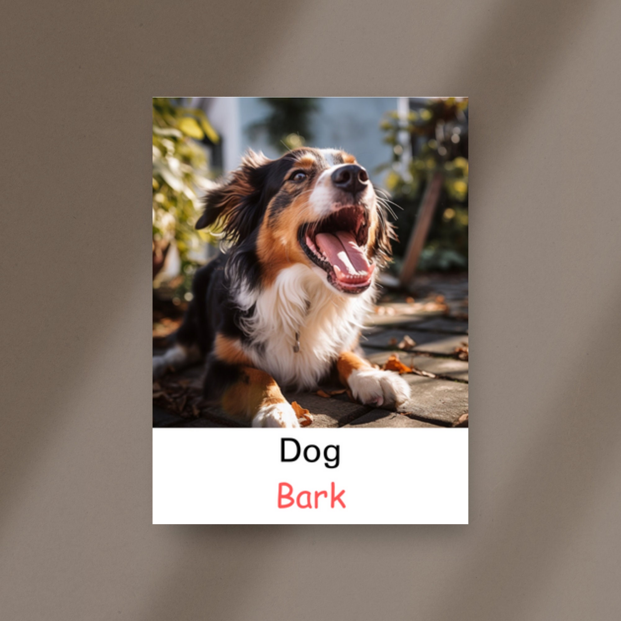 Animal Sound Flashcards Educational Printable Flashcards for Kids ...