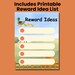 Farm Animal Reward Chart for Kids With Printable Achievement Award and ...
