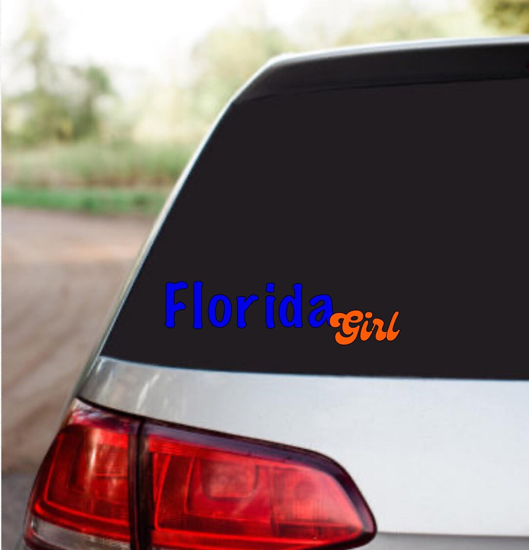 Florida Girl Decal | UF Decal | Gators Fan - Etsy