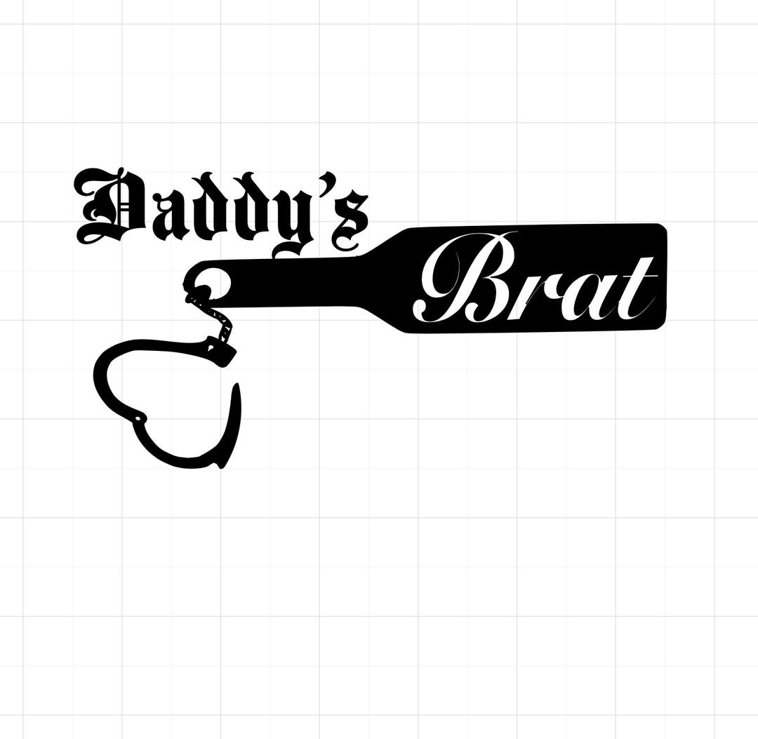 Daddys Brat Decal Kink Decal - Etsy