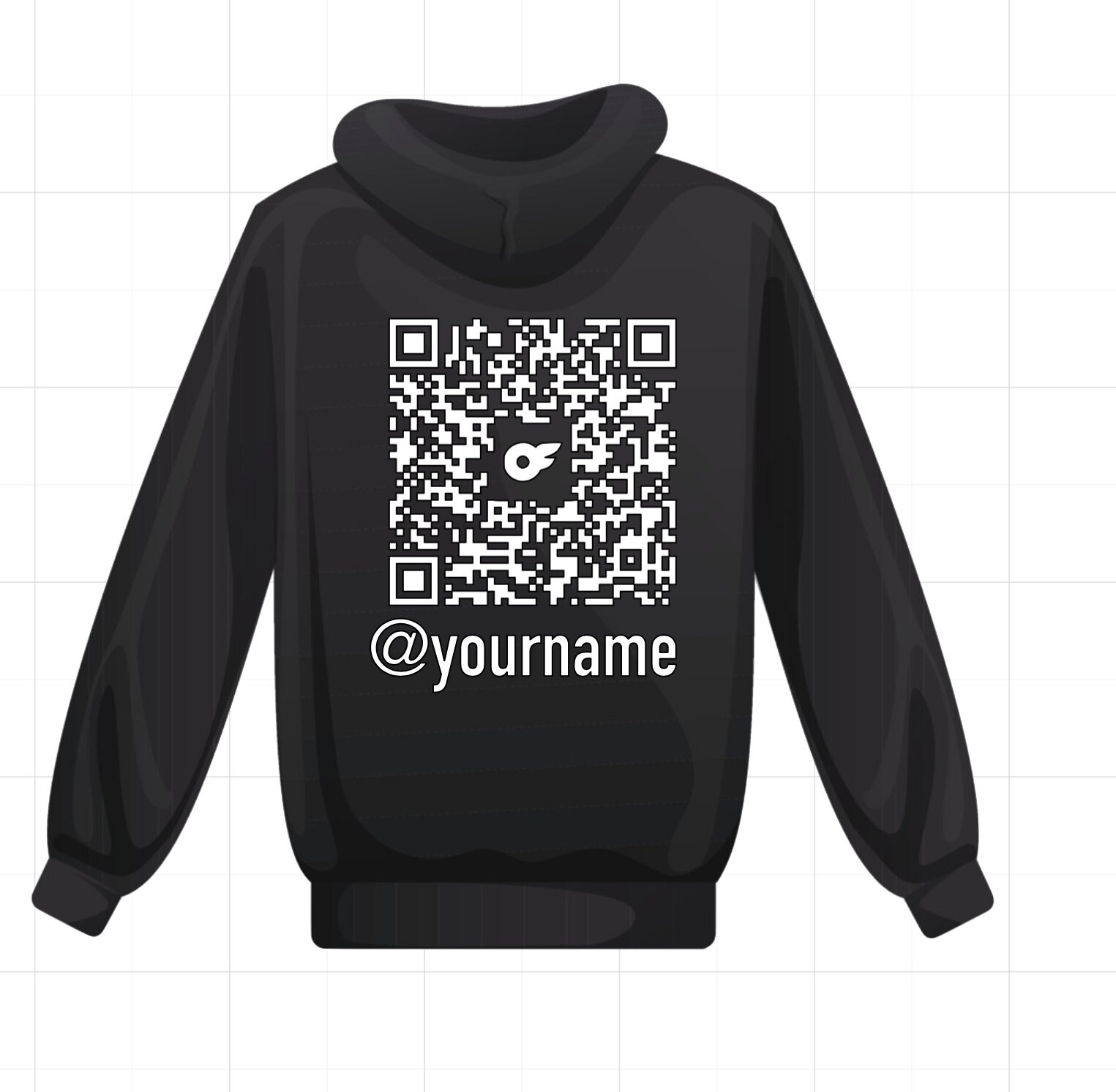 Custom Onlyfans QR Code Unisex Fleece Hoodie - Etsy