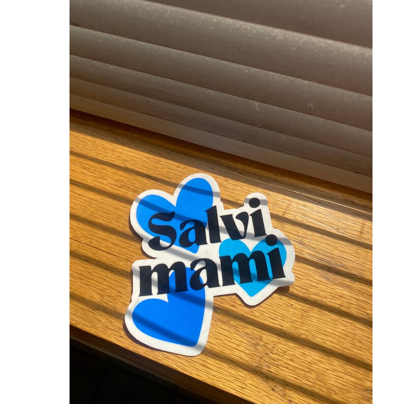 Salvi Mami Sticker Vinyl Sticker Laptop Sticker Gift Cute ...