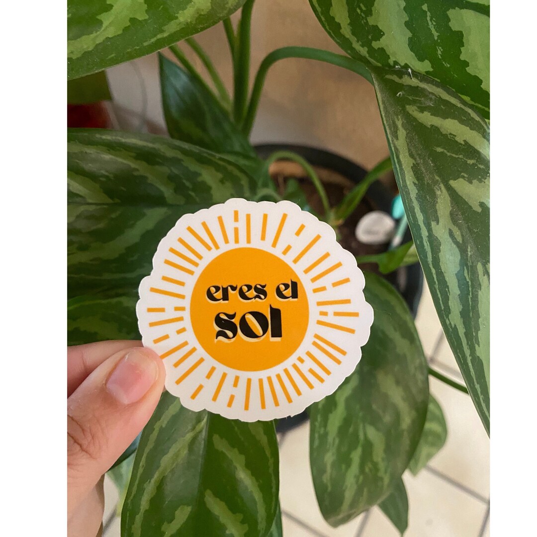 Eres El Sol Sticker Vinyl Sticker Laptop Sticker Gift Cute ...