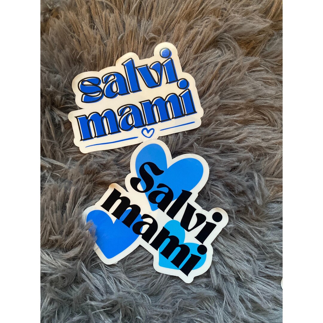 Salvi Mami Sticker Vinyl Sticker Laptop Sticker Gift Cute ...