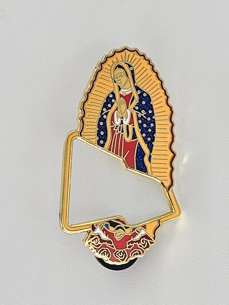 Virgin Mary Pin - Etsy