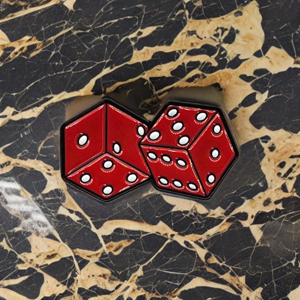 Dice Pin - Etsy
