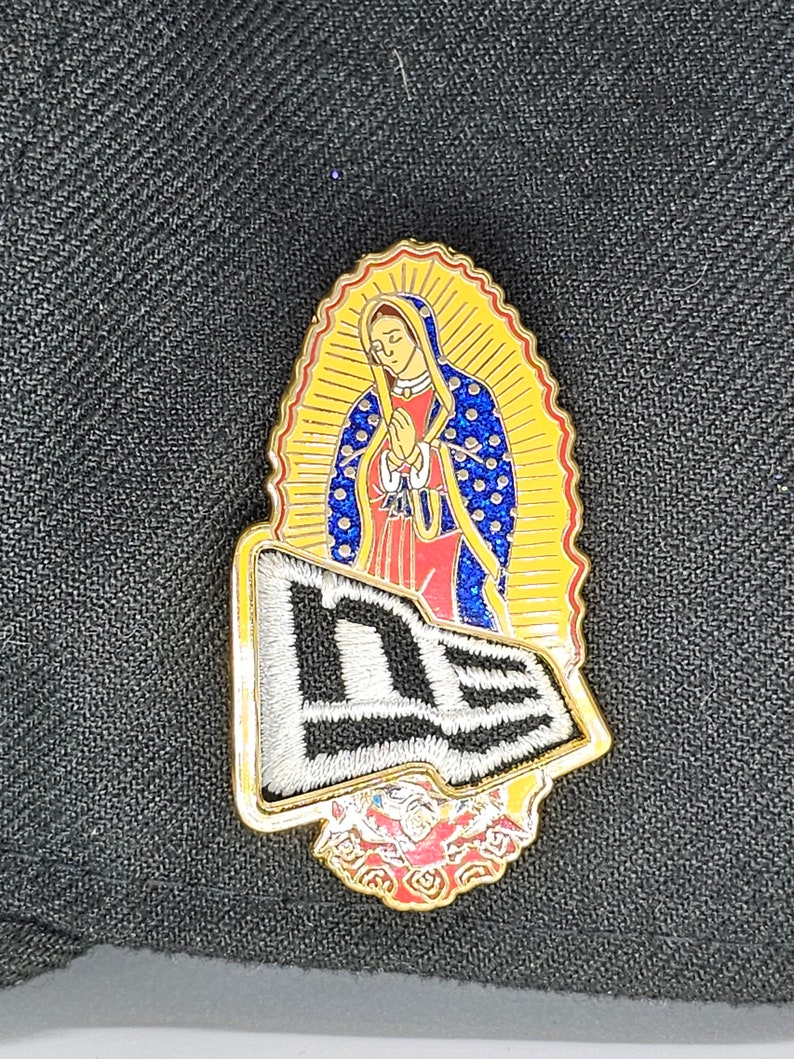 Virgin Mary Pin - Etsy
