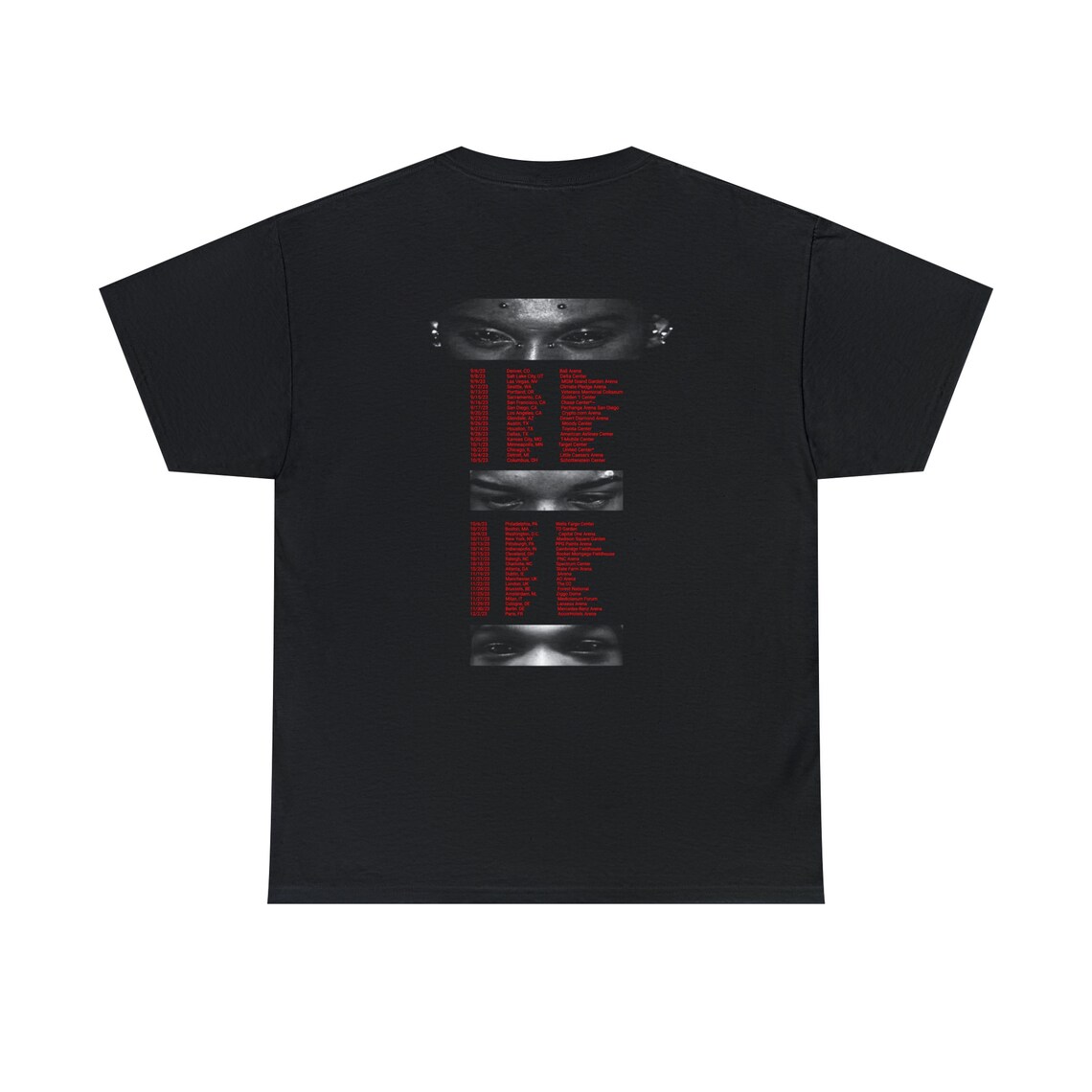 Playboi Carti Tshirt Antagonist Tour Opium Tee Streetwear Trendy Rap ...