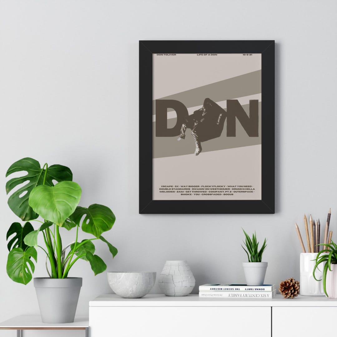 Don Toliver Poster Album Poster for Rapper Poster Digital Download ...