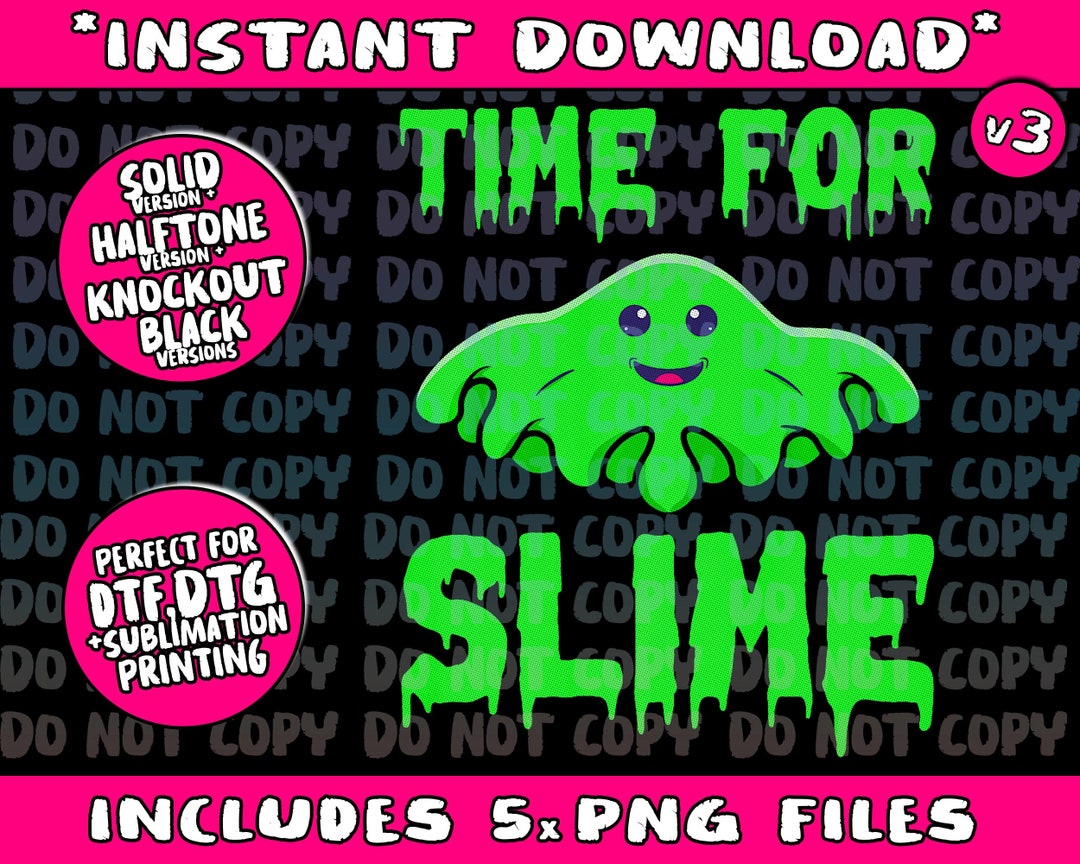 Time for Slime Squad Kids School Party - Etsy