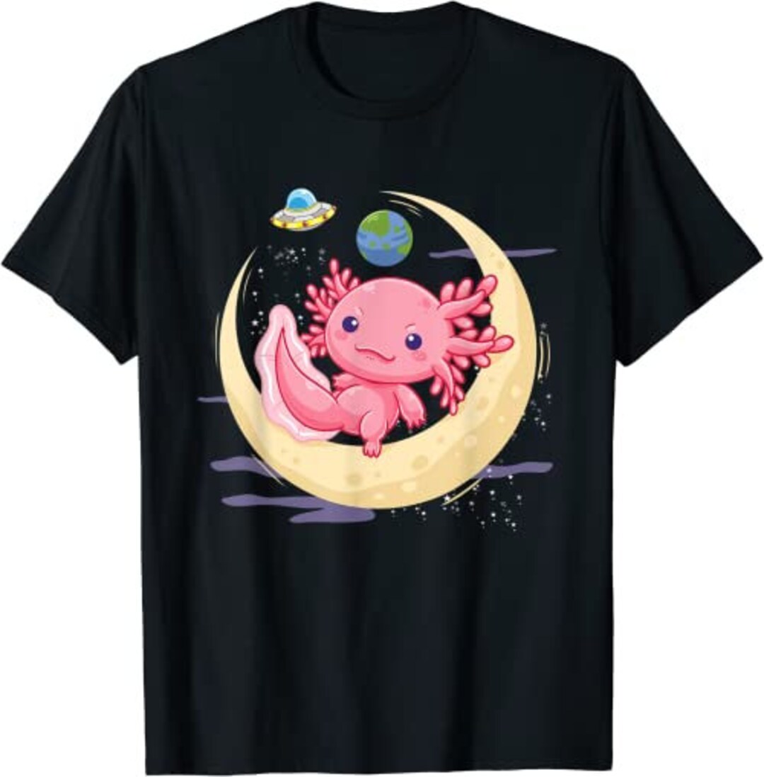 Space Axolotl UFO Kawaii Pastel Goth Japanese Anime Comic - Etsy