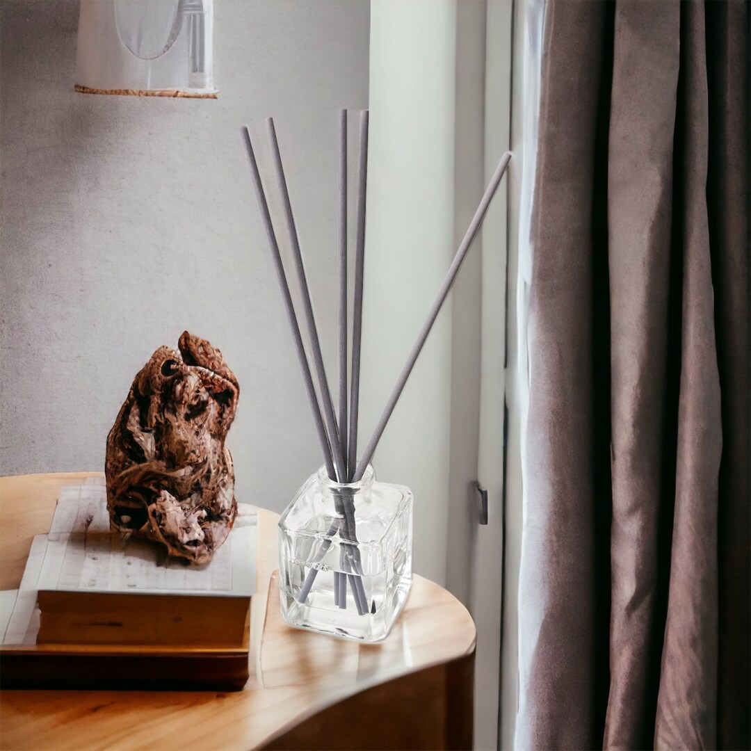 Cube Glass Reed Diffuser 9 Scent Choices 3 Reed Choices Diffusers - Etsy