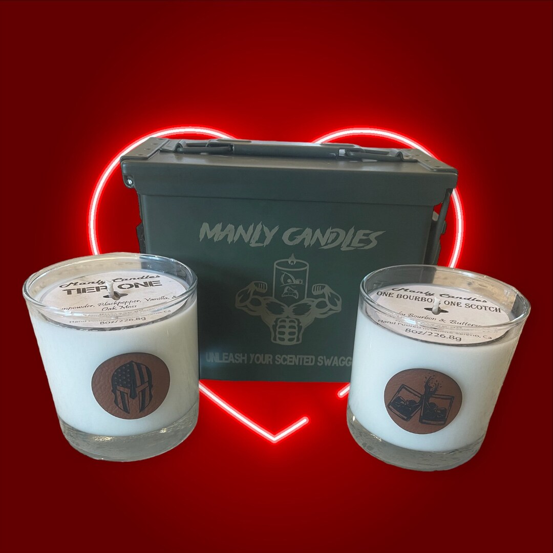 Mini Ammo Can 2 Candle Gift Box With Oxidized Copper Tactical/morale ...