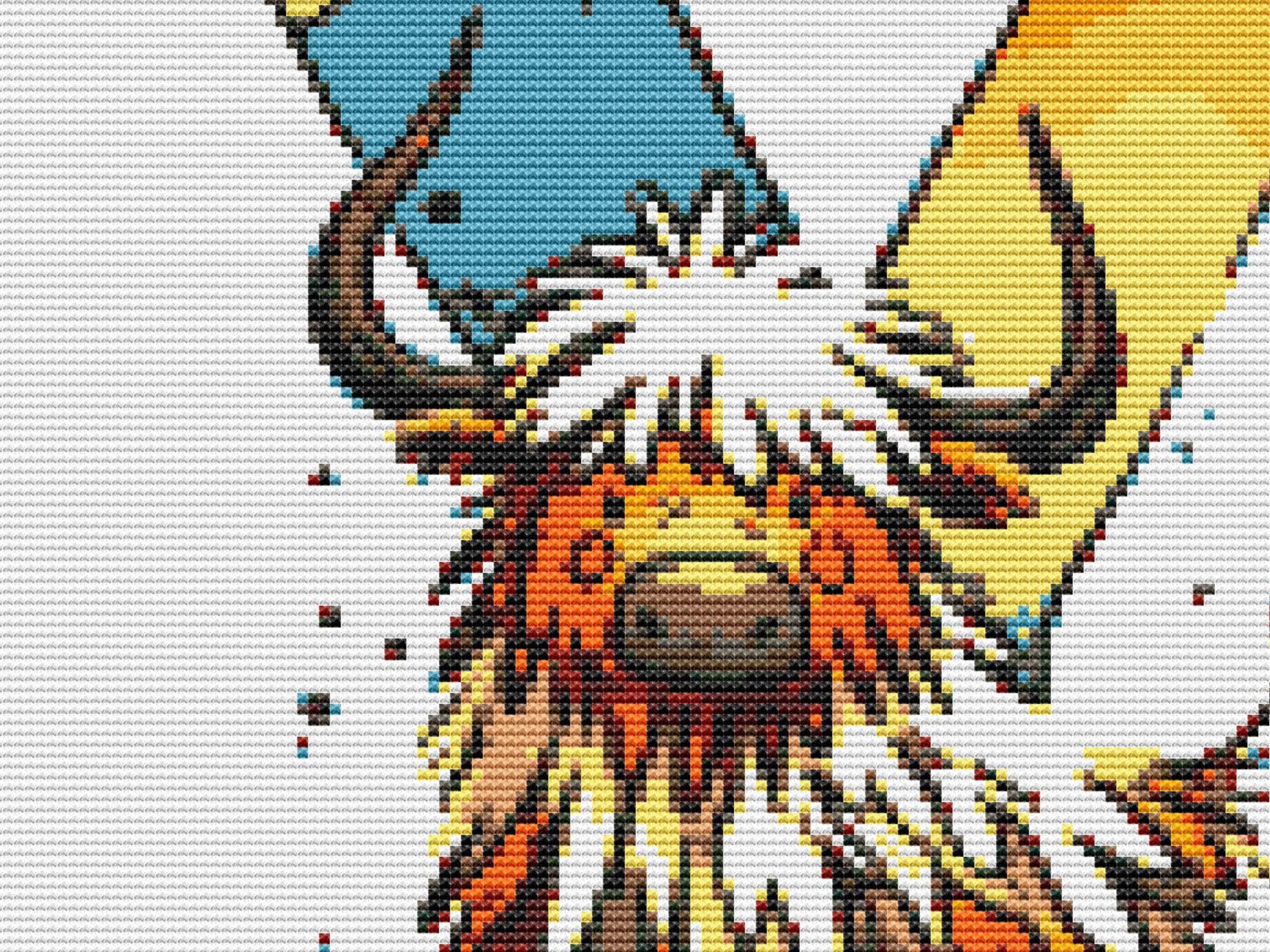 Yak Alphabet Cross Stitch Pattern PDF | ASL Sign Language Letter Y ...