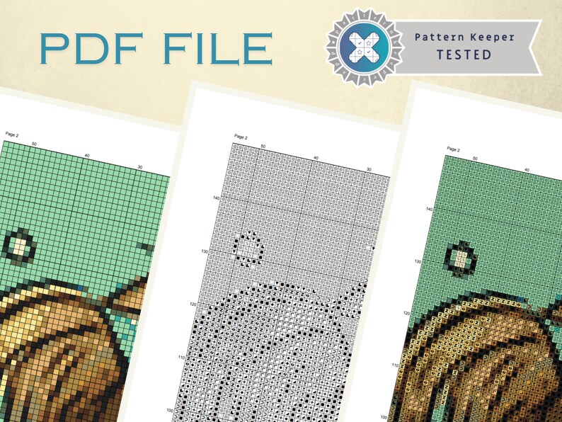 Mermaid Portrait Cross Stitch Pattern Enchanting Underwater Fantasy ...