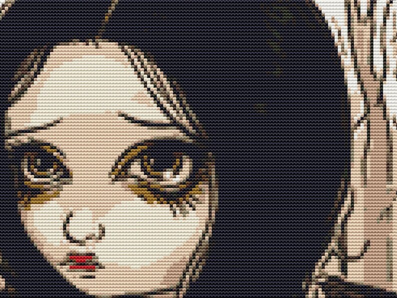 Autumn is My Last Chance Cross Stitch Pattern – Jasmine Becket-griffith ...