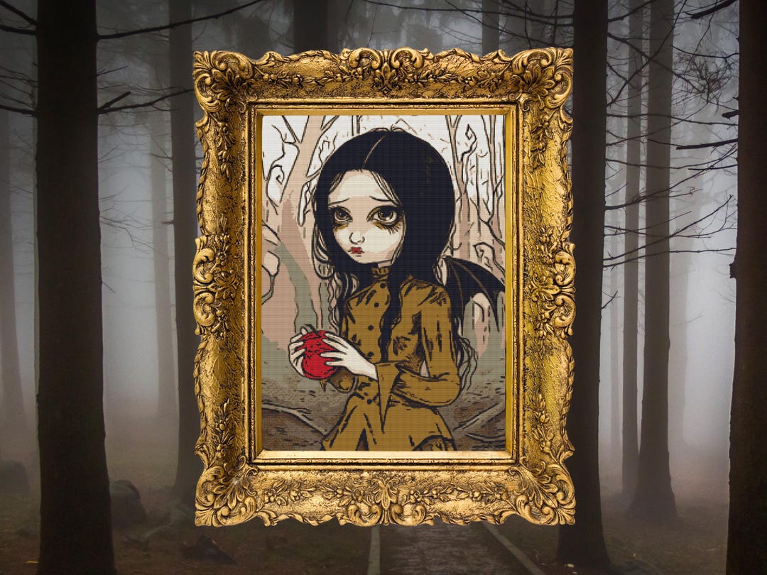 Autumn is My Last Chance Cross Stitch Pattern – Jasmine Becket-griffith ...