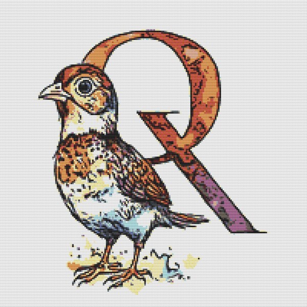 Quail Embroidery - Etsy