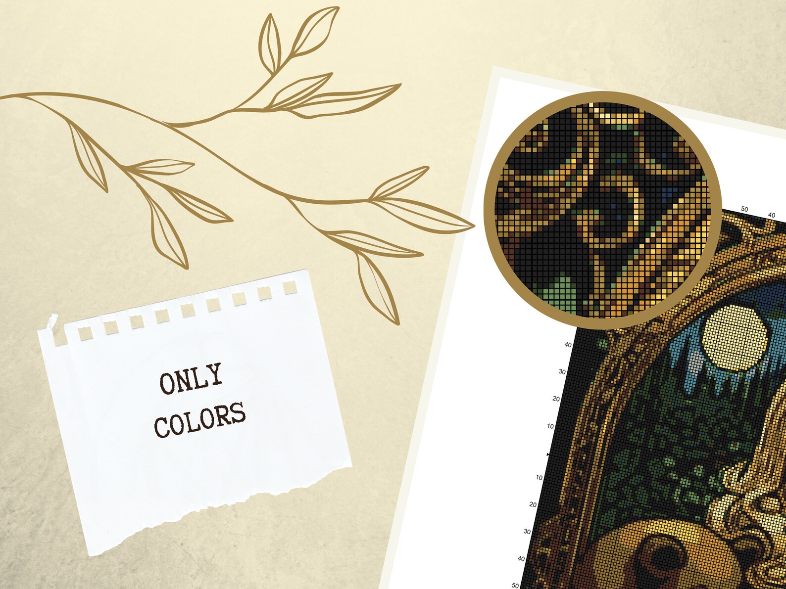 Goldilocks and Two Bears Cross Stitch Pattern – Fairy Tale Embroidery ...